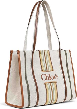 Chlo&eacute; Woody Loop Tote Bag - Multicolor