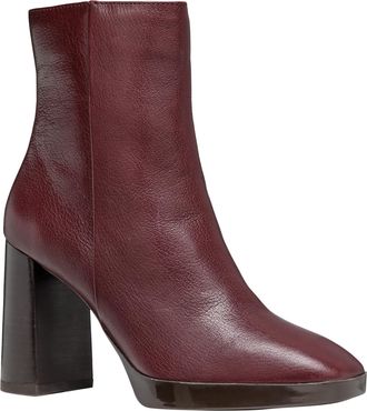 Geox Damen D TEULADA C Ankle Boot, Wine, 36.5 EU
