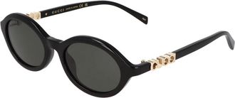 Gucci Gg2153S Ovale Sonnenbrille - - Accessories - unisex - Schwarzk - 51 MM