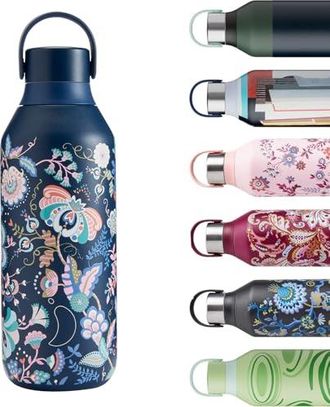 Chilly's Gourde Emma Bridgewater - Bouteille Isotherme en Inox, R&eacute;utilisable pour Boissons Chaudes & Froides - &Eacute;tanche, Sans condensation - Mabelle, 500ml