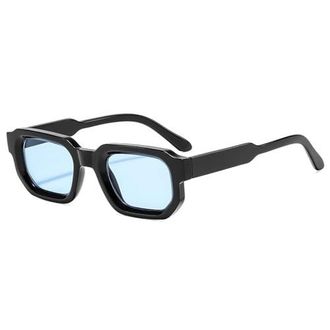 Generic Lunettes De Soleil Carr&eacute;es &Agrave; Petite Monture For Hommes Et Femmes, Tendance, For Les Vacances En Plein Air Le Sport(Blue)