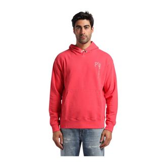 President's Hoodie mit gesticktem Logo - - Sweatshirts & Hoodies - Herren - Orange - L