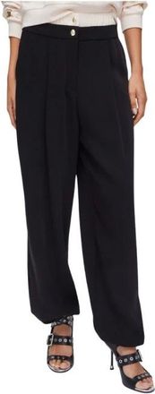 Liu Jo Femme, Pantalons, Noir, Taille: 40 FR Pantalons