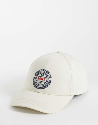 GANT casquette graphique cr&egrave;me-Neutre