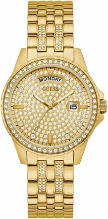Guess Analoguhr f&uuml;r Damen - - Accessories - Damen - Gelb - ONE SIZE