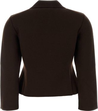 Saint Laurent Wool Jacket - Brown