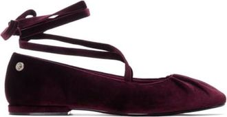 Xti Ballerines Femme Bordeaux - Chaussures Confortables et polyvalentes - Mode d&eacute;contract&eacute;e - Mod&egrave;le 14469902 (Taille36)