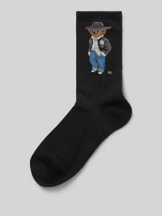 Polo Ralph Lauren Socken mit B&auml;ren-Motivprint