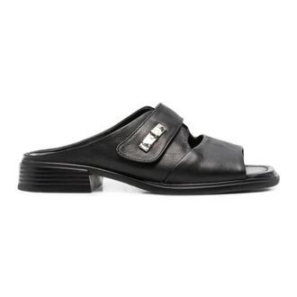Sergio Moretti Offene Hausschuhe - - Shoes - Damen - Schwarzk - 39 EU