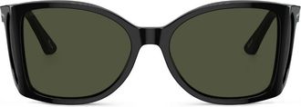 Persol Oversized-Sonnenbrille - Schwarz