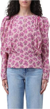 Isabel Marant Damen, Blusen & Hemden, Rosa, 2XSGr&ouml;&szlig;e