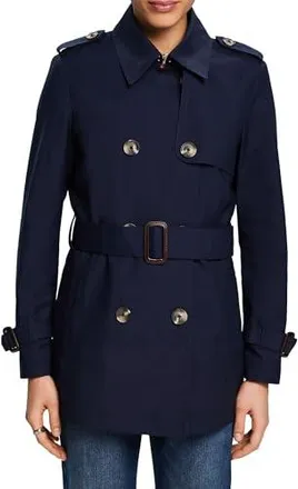Esprit 014ee1g352 Jacket, 400/Navy, M Femme