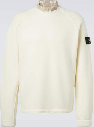 Stone Island Sweatshirt Compass aus Baumwolle