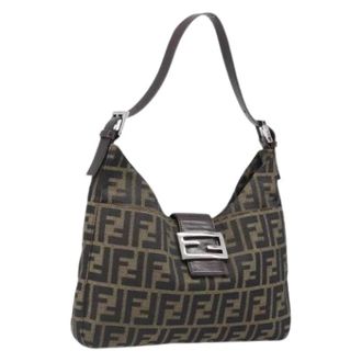 Fendi Sac bandouli&egrave;re Zucca Canvas Pre-owned - Femme - Pre-owned - Brun - Taille: ONE Size