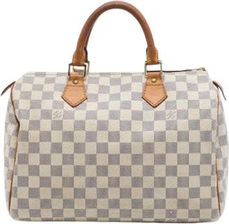Louis Vuitton Pre-owned Speedy 30 - Femme - Pre-owned - Blanc - Taille: ONE Size