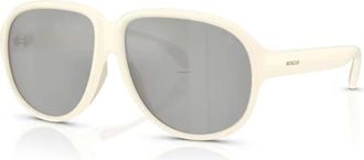 Moncler unisex, Accessoires, Blanc, Taille: 60 MM Halcyonne Lunettes de soleil