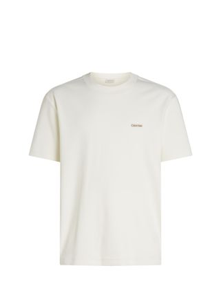 Calvin Klein T-Shirt mit Logo in Beige