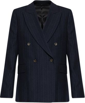 Paul Smith Sakko mit doppeltem R&uuml;ckenschlitz - - Jackets - Damen - Blau - XS