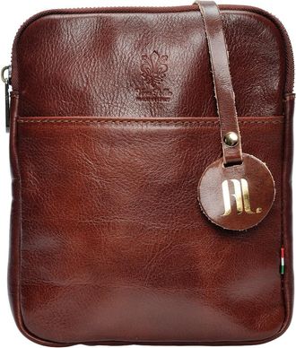 Anna Luchini Kastanienbraun Rindsledertasche