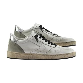 Valsport Heritage Wei&szlig; Silber Sneakers - - Shoes - Damen - Wei&szlig; - 37 EU