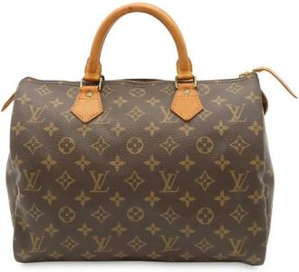 Louis Vuitton Pre-owned Sac Speedy 30 Monogram - Femme - Pre-owned - Brun - Taille: ONE Size