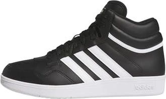 adidas Mixte Hoops 4.0 Mid Shoes Chaussures, Core Black/Cloud White/Core Black, 43 1/3 EU