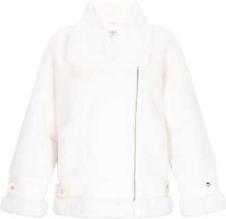 Usha Jacke Frauen cremefarben