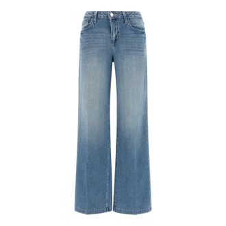 L'agence Femme, Jeans, Bleu, Taille: W25 Scottie Wide-Leg Jeans