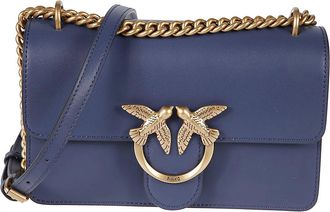 Pinko Pinko Crossbody Bags - Love One Mini Bag Blue - Gr. unisize - in Blau - für Damen