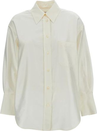Alberto Biani Femme, Blouses et Chemises, Beige, Taille: 36 FR Chemises