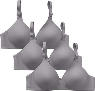 Generic Lingerie mince grande taille sans armatures Soutien-gorge de rassemblement maman soutien-gorge anti-affaissement soutien-gorge fermeture avant, violet