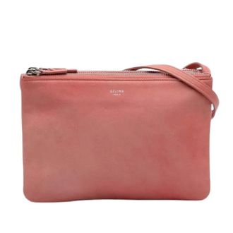 Celine Pre-owned Trio Umh&auml;ngetasche - - Pre-owned - Damen - Rosa - ONE SIZE