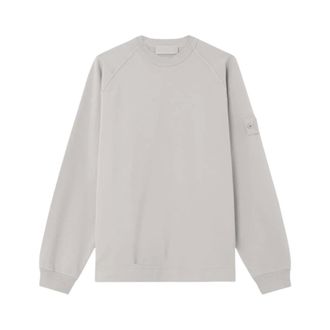 Stone Island Homme, Sweatshirts et sweats &agrave; capuche, Gris, Taille: 2XL Ghost Logo Patch Sweater