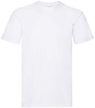 Fruit Of The Loom 10er Pack Super Premium T Herren Damen Unisex T-Shirt schwere Qualit&auml;t NEU, Farbe:wei&szlig;, Gr&ouml;&szlig;e:2XL