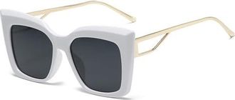 Generic Lunettes De Soleil Tendance &Agrave; Monture M&eacute;tallique D&eacute;corative Et Large For Hommes Et Femmes, Id&eacute;ales For Les F&ecirc;tes, Les Vacances Et Les S&eacute;ances Photo En