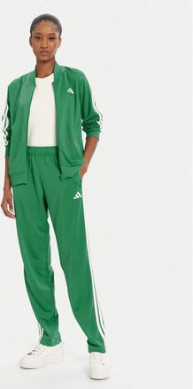 adidas Jogginganzug Essentials 3-Stripes JD2687 Grün Regular Fit
