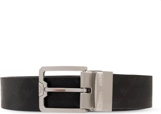 Emporio Armani Homme, Accessoires, Noir, Taille: ONE Size Ceinture r&eacute;versible