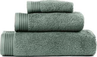 Framsohn Duschtuch Premium 67 x 140 cm Pinie - Gr&uuml;n