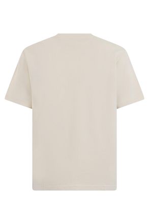 HUGO BOSS Mens Cotton T-Shirt White Open T-Shirts And Polos