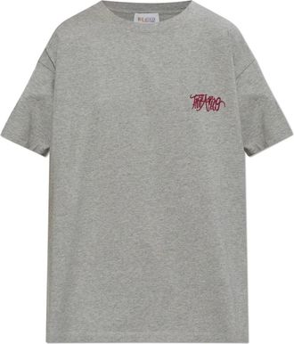 The Attico Femme, Tops, Gris, Taille: 36 FR T-Chemises