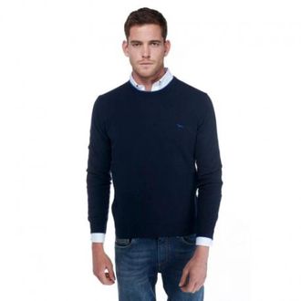 Harmont & Blaine Pullover mit Rundhalsausschnitt - - Knitwear - Herren - Blau - 3XL