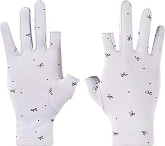 Generic Moufles de ski pour femme - Garde au chaud - Mariage - Imprim&eacute; noeud papillon - Coupe-vent - Pour lext&eacute;rieur, l&eacute;quitation, les golfs &agrave; bout ouvert - G