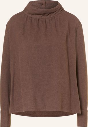 Lilienfels Lilienfels Blusenshirt braun