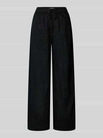 Tommy Hilfiger Loose Fit Weite Hose aus reinem Leinen