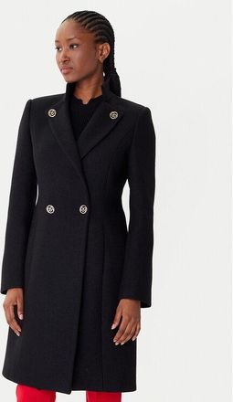 Rinascimento Rinascimento Wollmantel CFC0126218003 Schwarz Regular Fit