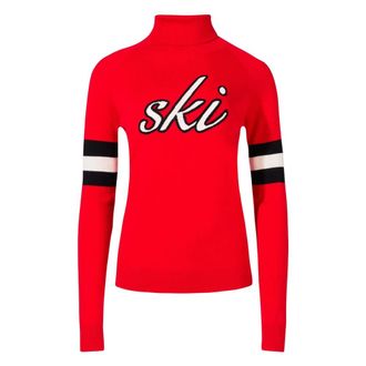 Perfect Moment Pull Neve - Femme - Sport - Rouge - Taille: 38 FR