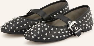 AllSaints Allsaints Mary-Jane-Ballerinas Holly Stud schwarz