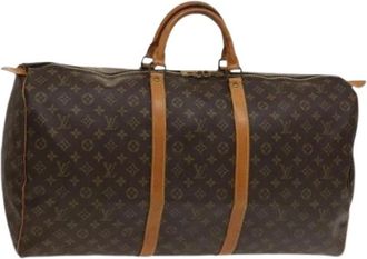 Louis Vuitton unisex, Pre-owned, Brun, Taille: ONE Size Sac Week-end en Toile Pre-owned