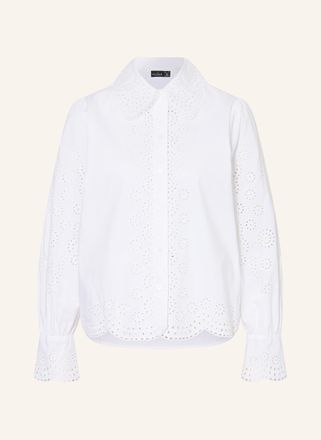 van Laack Van Laack Hemdbluse Vl-Felja-Pxe Mit Lochspitze weiss