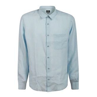 A.P.C. A.p.c., Herren, Shirts, Blau, XLGr&ouml;&szlig;e